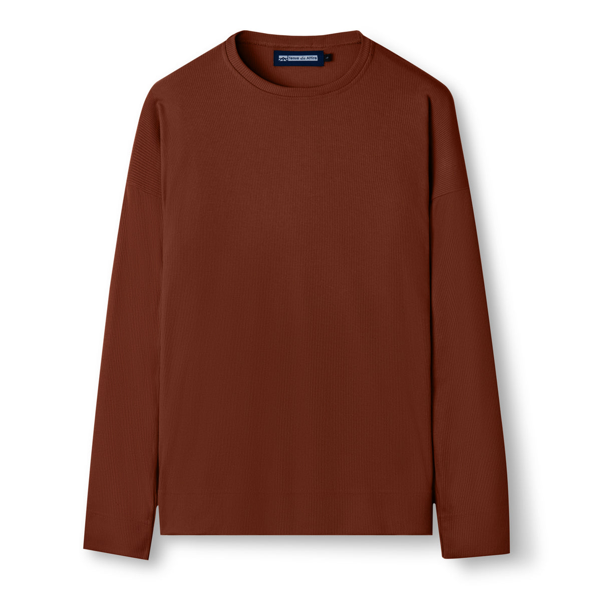 Sweater Tenue De Attire Cozy Sweater Terracotta 3390