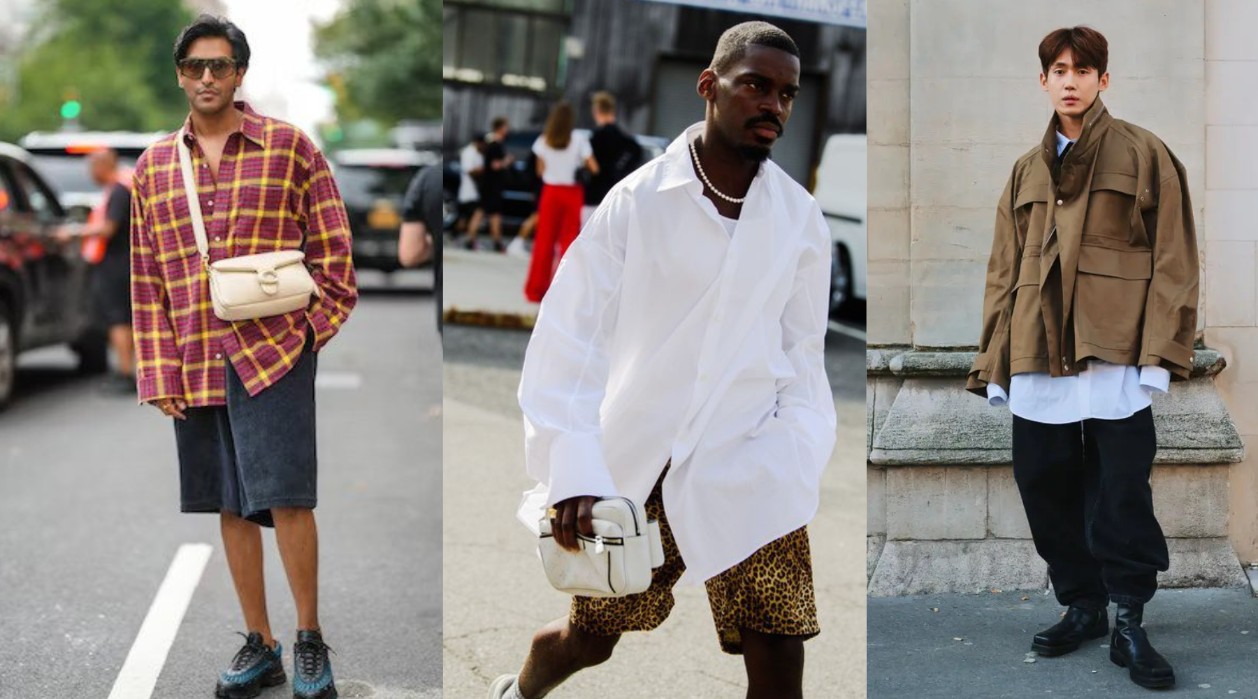 Trik Penampilan Edgy Memakai Kemeja Oversized – Tenue de Attire