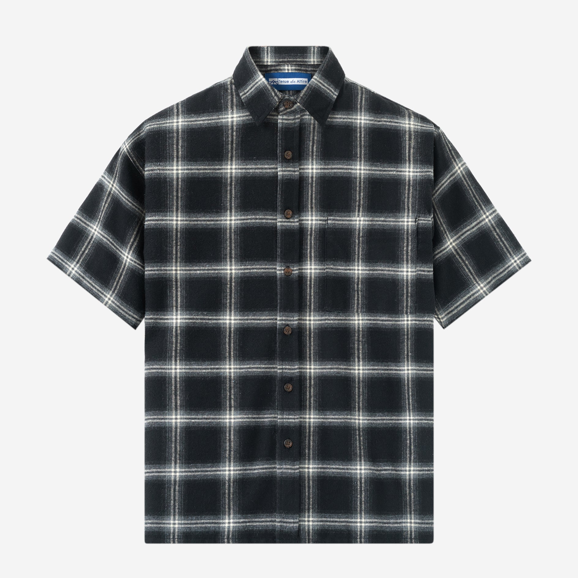 Kemeja Flanel Tenue de Attire - College Days II Short Sleeve Flannel ...
